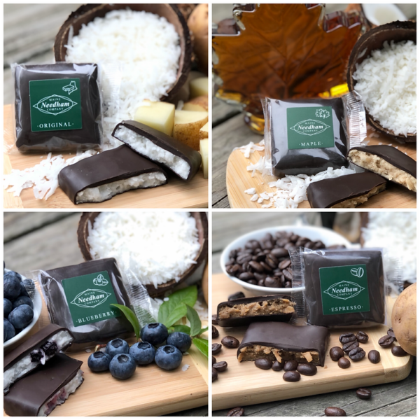 Order A Box Of Needhams Chocolate Candy Bars | Box Of Maine