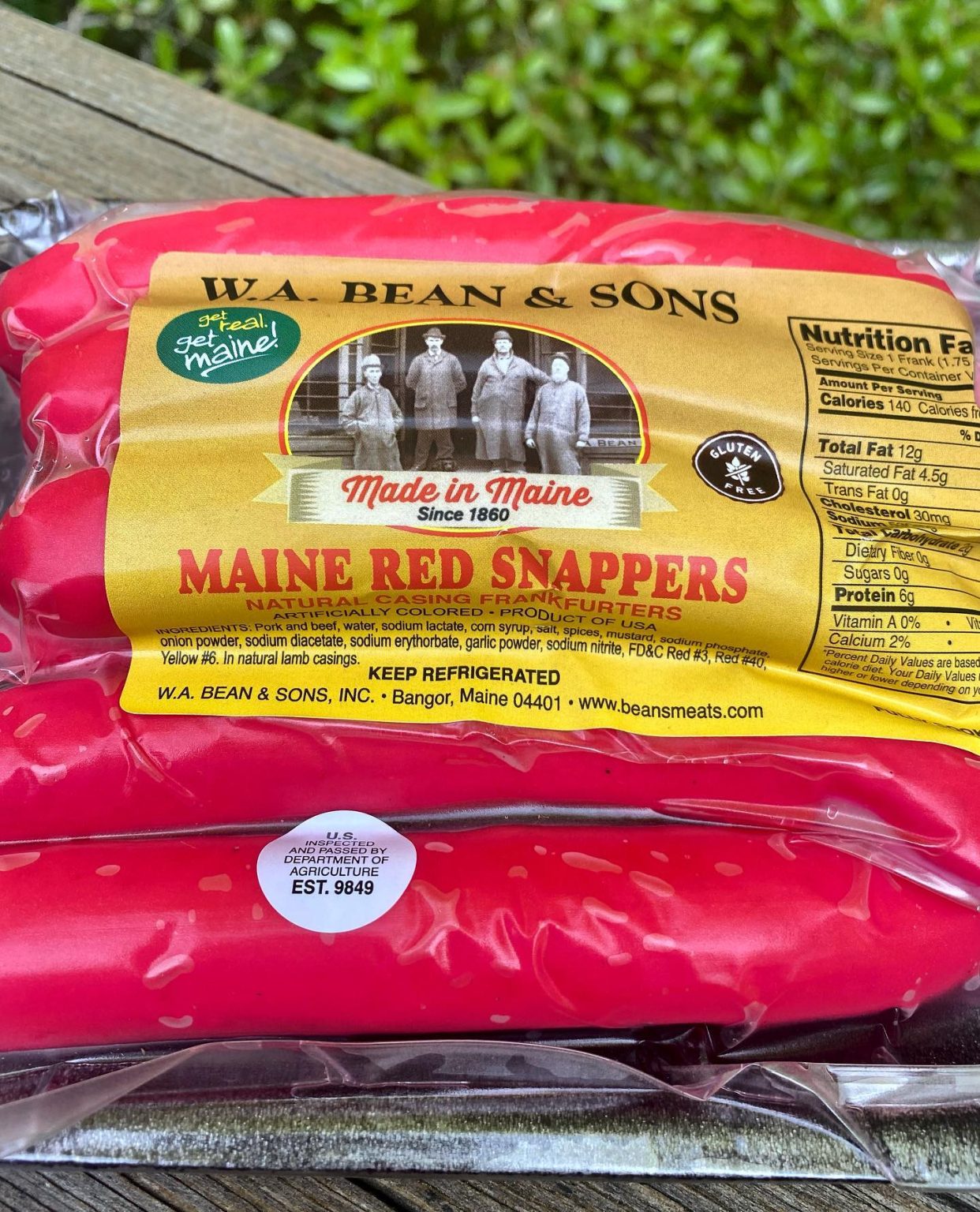 Order Maine’s famous Red Hot Dogs | Box Of Maine