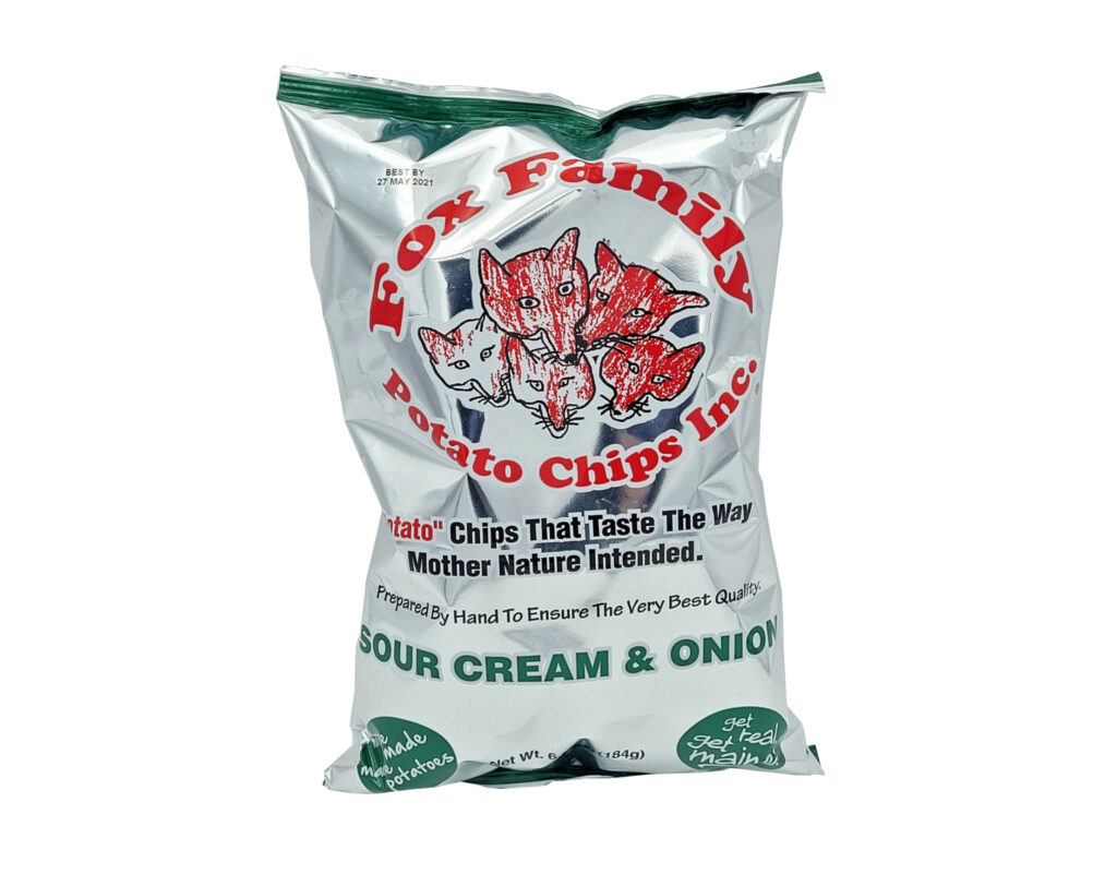 Order A Box Of Fox Family Chips - Box Of Maine