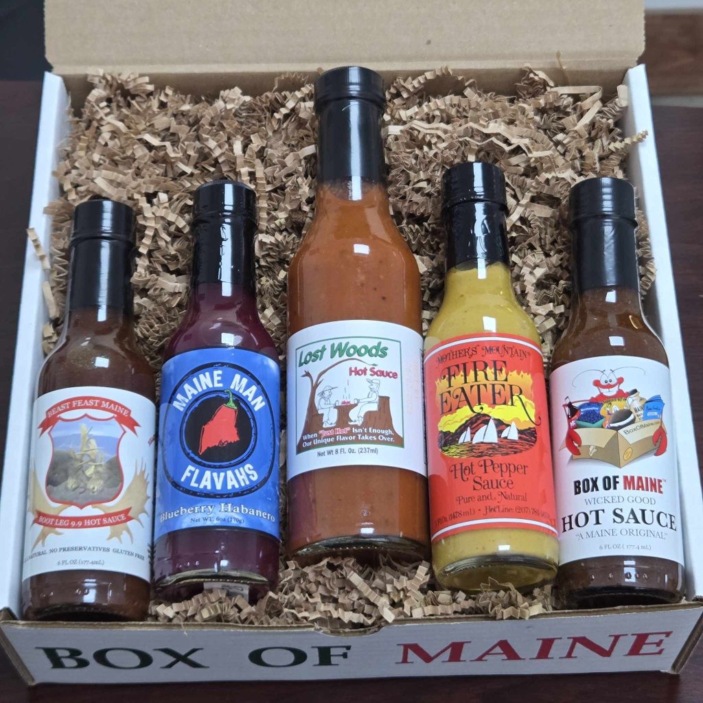 Maine Hot Sauce Box | Box Of Maine